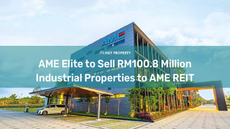 AME Elite to Sell RM100.8 Million Industrial Properties to AME REIT ...