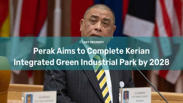 Perak Aims to Complete Kerian Integrated Green Industrial Park by 2028 ...
