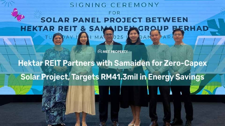 Hektar REIT Partners with Samaiden for Zero-Capex Solar Project, Targets RM41.3 Million in ...