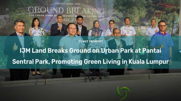 IJM Land Breaks Ground on Urban Park at Pantai Sentral Park, Promoting Green Living in Kuala ...
