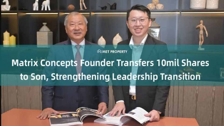 Matrix Concepts Founder Transfers 10 Million Shares to Son ...